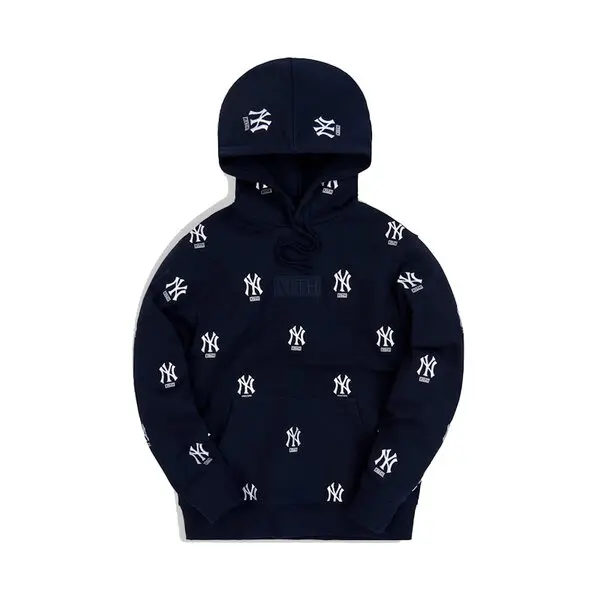 Kith For Major League Baseball New York Yankees Monogram Hoodie