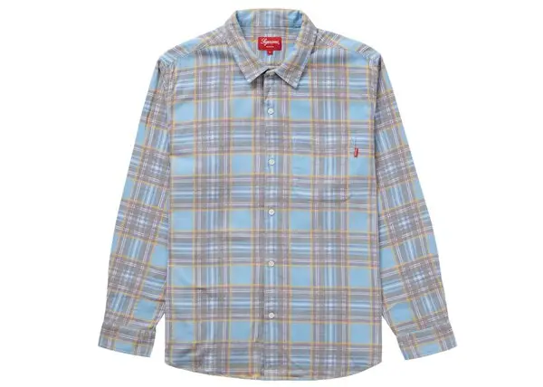 Supreme Printed Plaid Shirt