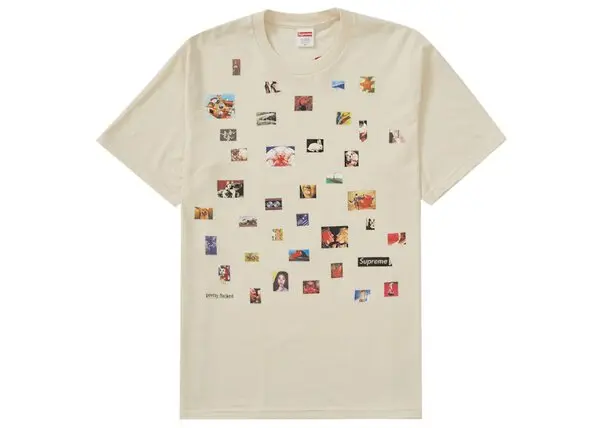Supreme Pretty Fucked Tee Shirt - Natural