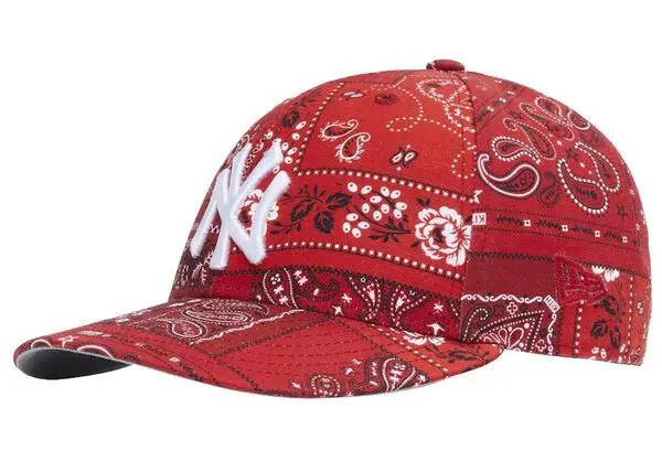 Kith New Era Yankees Deconstructed Bandana Cap - Pyre
