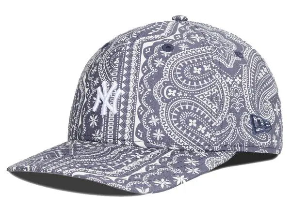 Kith X New Era Yankees 59fifty Bandana Paisley Cap - Nocturnal