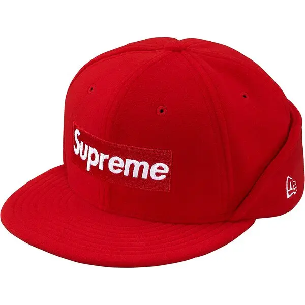 Supreme Polartec New Era Cap - Red