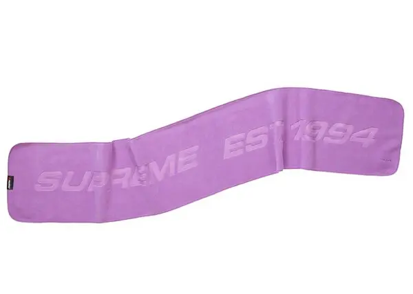 Supreme Polartec Scarf - Purple