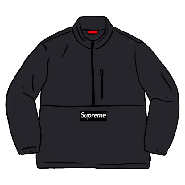 ジャケット・アウター Supreme Polartec Half Zip Pullover 21aw Supreme Polartec Half Zip Pullover (FW21) - $138