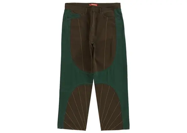 Supreme Radial Embroidered Loose Fit Jean