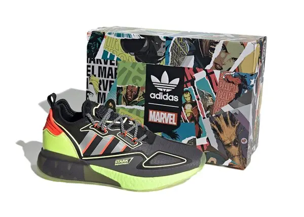 Adidas Zx 2k Boost Marvel Stark Industries Sneakers