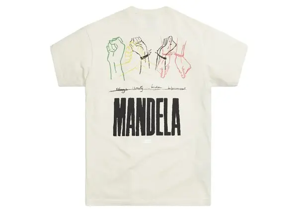Kith For Mandela Day 2021 Freedom Tee Shirt - Waffle