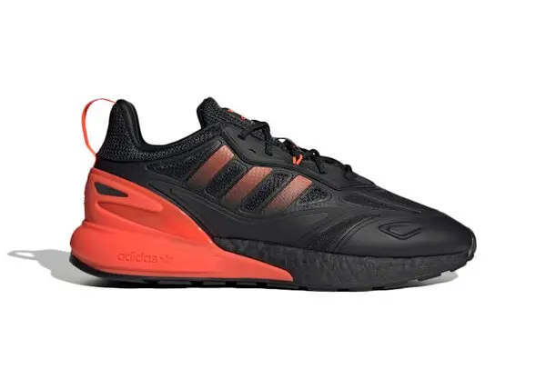 Adidas Zx 2k Boost 2.0 Sneakers - Core Black/solar Red