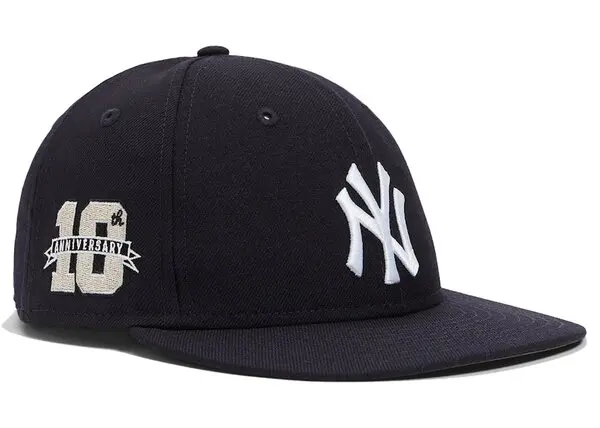 Kith For New Era New York Yankees 10 Year Anniversary 59fifty Fitted Cap - Battleship
