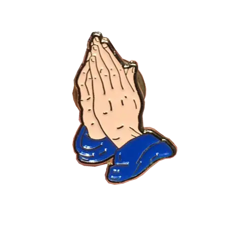 Supreme Praying Hands Pin - Gold