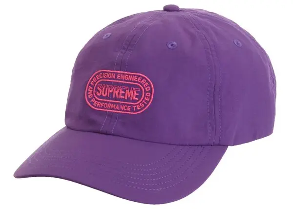 Supreme Precision 6-panel Cap - Purple