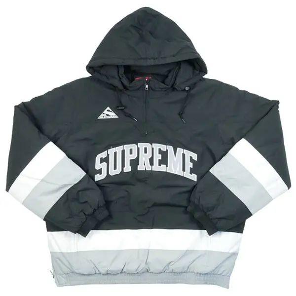 Supreme Puffy Hockey Pullover - Black