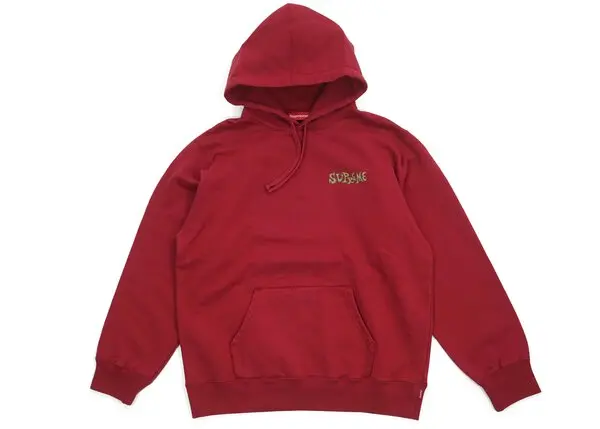 Supreme Portrait Hooded Sweatshirt - Cardinal