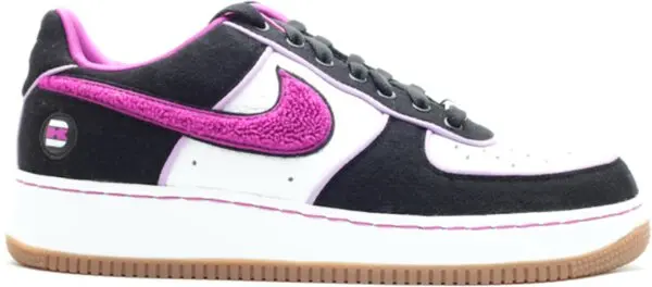 Nike Force 1 Low 5 Boroughs Pack Brooklyn Sneakers - Black/red Plum/white