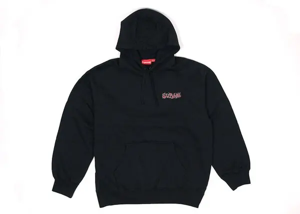 Supreme Portrait Hooded Sweatshirt - Black
