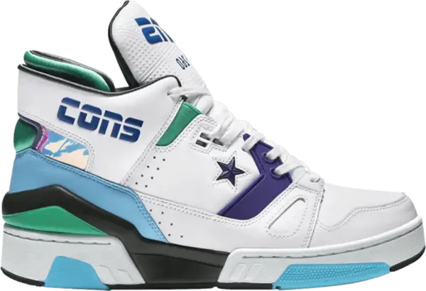 CONVERSE Erx 260 Mid Don C Jewel Sneakers - White/court Purple/bold Jade