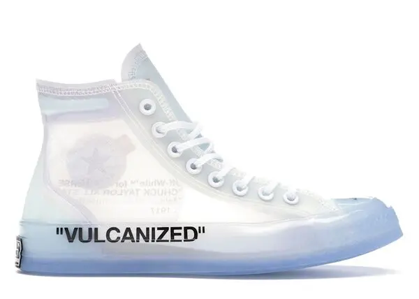 CONVERSE Chuck Taylor All-star Hi Off-white "ghosting - White/coneone-colorice Blue