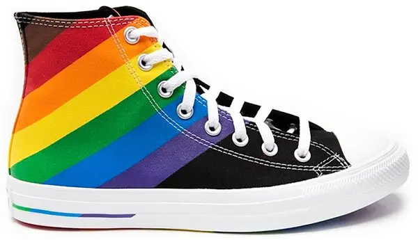 CONVERSE Chuck Taylor All Star Hi Pride Sneakers - Black/university Red