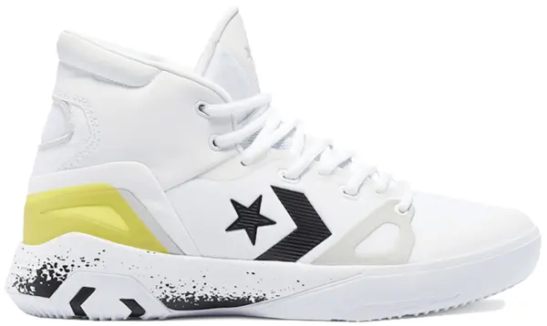 CONVERSE G4 Hi High-top Sneakers - White/black/lemon Venom