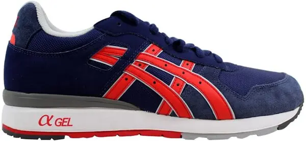 Asics Gtii Sneakers - Navy Blue/red