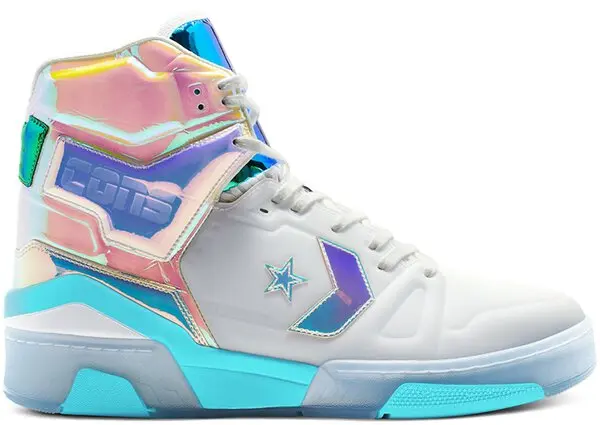 CONVERSE Erx Impress Hi Sneakers - White/bold Jade/gnarly Blue