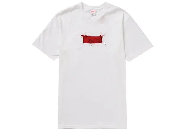 Supreme Ralph Steadman Box Logo Tee Shirt - White