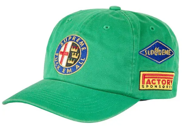 Supreme Racing 6-panel Cap - Green
