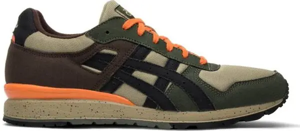Asics Gtii Proper Long Beach Sneakers - Green/khaki/brown