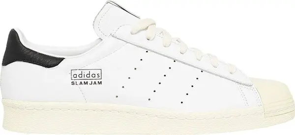 Adidas Superstar 80s Slam Jam Sneakers - Footwear White