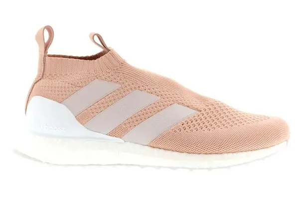 Adidas Ace 16 Purecontrol Ultra Boost Kith Flamingos Sneakers - Clear Granite/vapour Pink