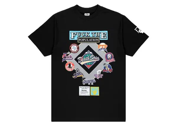 FTP League Tee Shirt - Black