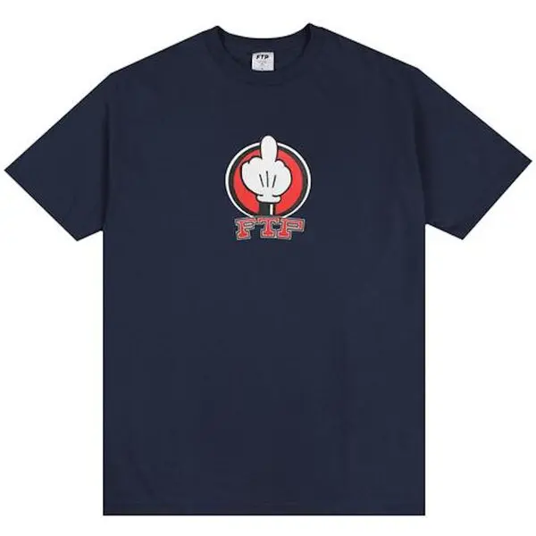 FTP Finger Tee Shirt - Navy Blue