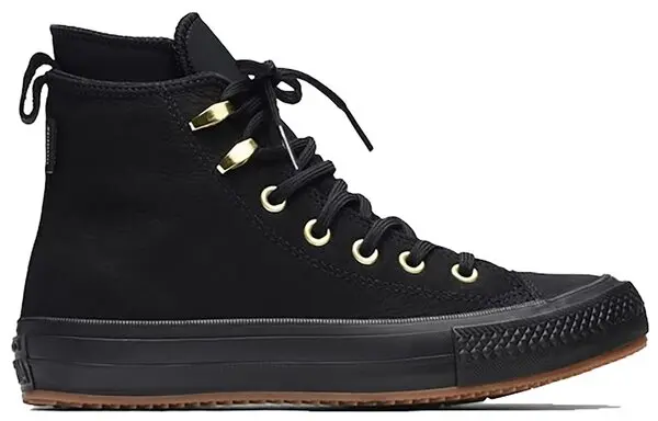 CONVERSE Chuck Taylor All Star Hi Waterproof Boot - Black/brass