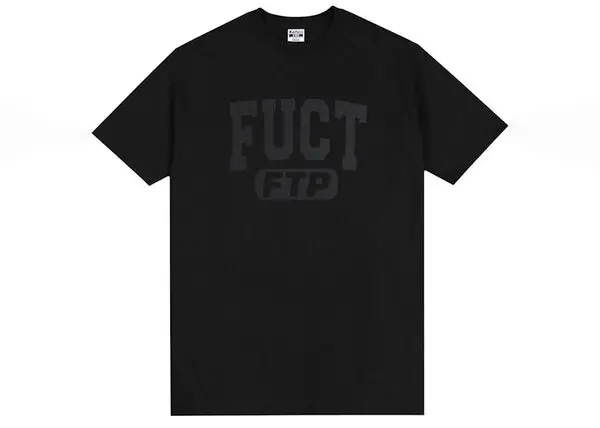 FTP X Fuct Academy Tee Shirt - Black