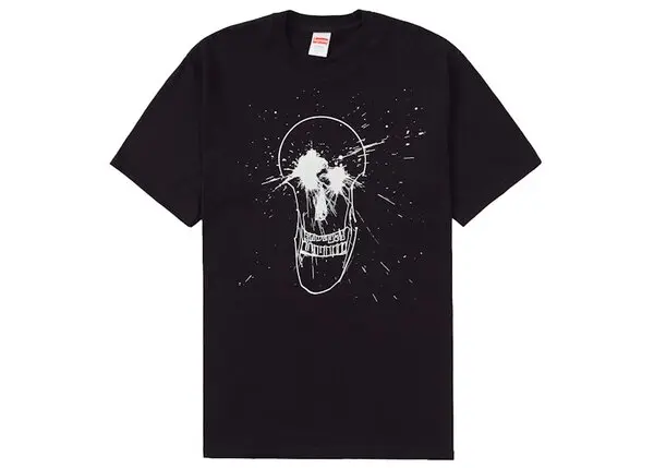 Supreme Ralph Steadman Skull Tee Shirt - Black