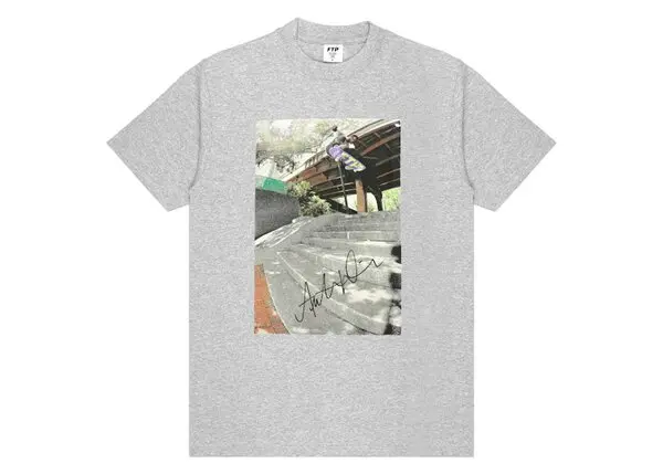 FTP Antwuan Dixon Photo Tee Shirt - Heather Grey