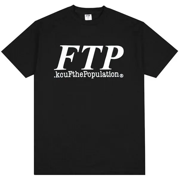 FTP Og Logo Tee Shirt - Black