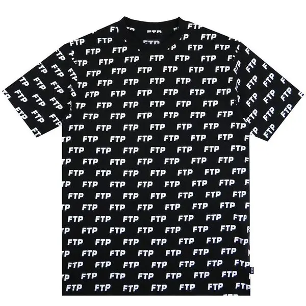 FTP Allover Tee Shirt - Black