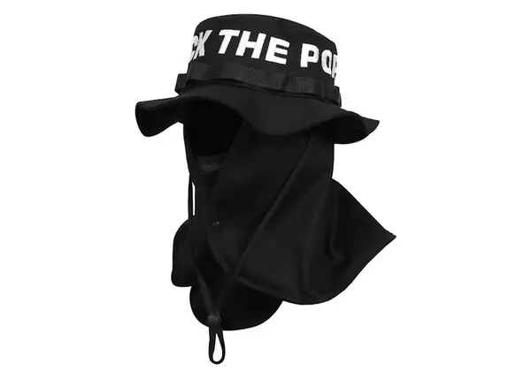FTP Face Mask Boonie Hat - Black