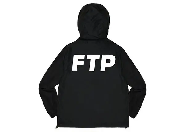 FTP Logo Anorak - Black