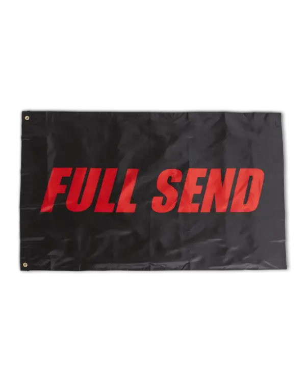 FULL SEND Logo Flag