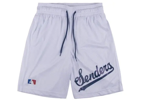 FULL SEND La Senders Mesh Shorts - White