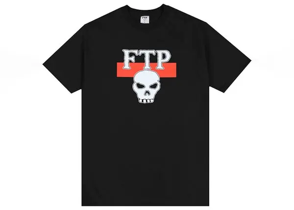 FTP Skull Tee Shirt - Black