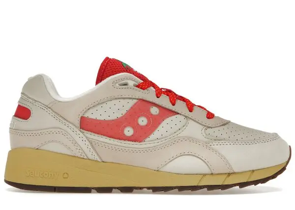 Saucony Shadow 6000 Sneakers - Beige/red