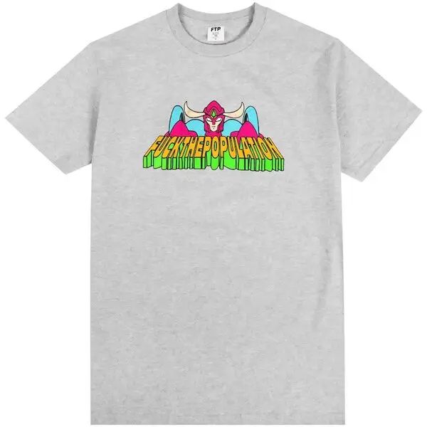 FTP Destroyer Tee Shirt - Heather Grey
