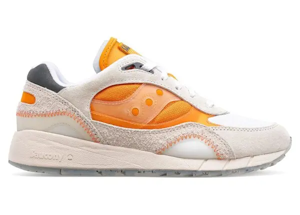Saucony Shadow 6000 Transparentin - White/orange