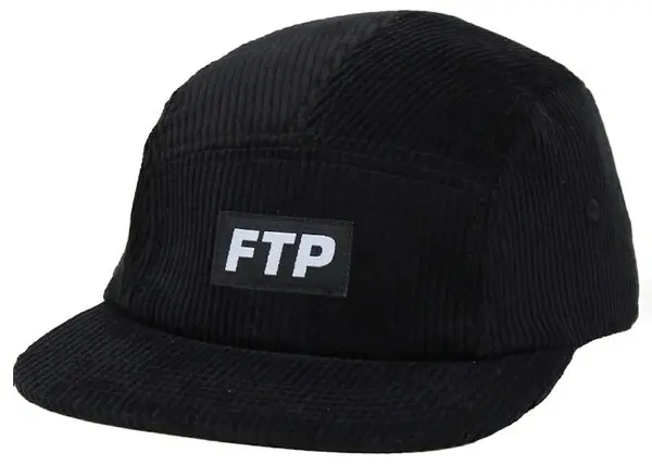 FTP Corduroy Cap - Black