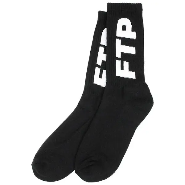 FTP Logo Sock - Black