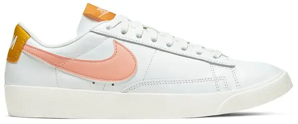 Nike Blazer Low Top Sneakers - Summit White/pink Quartz/pollen Rise