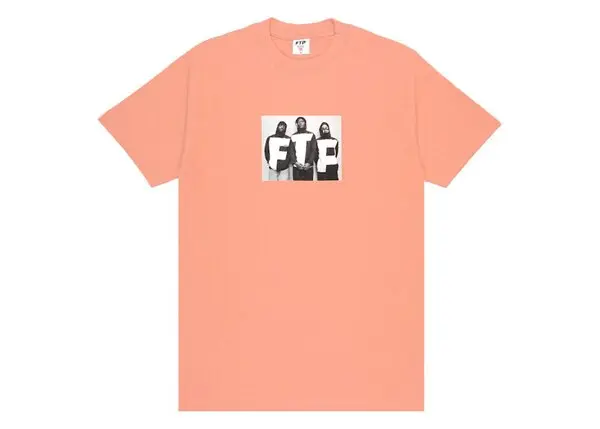 FTP Three Amigos Tee Shirt - Peach